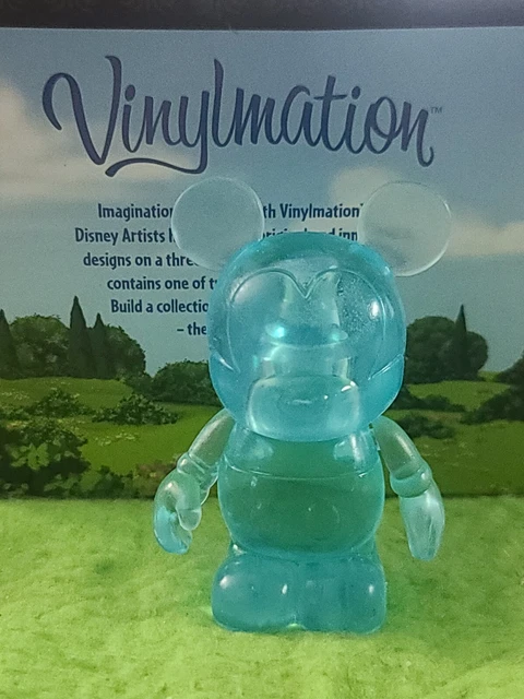 DISNEY VINYLMATION 3& Park Set 1 Clear Series Light Blue $7.99 - PicClick