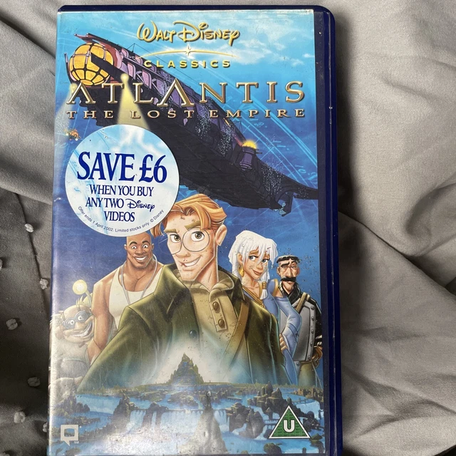 DISNEY ATLANTIS THE Lost Empire Vhs £4.00 - PicClick UK