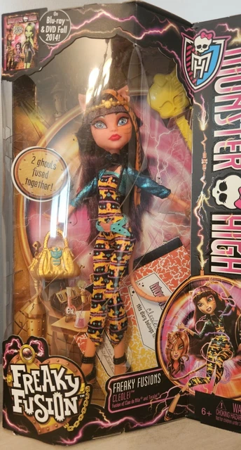 MONSTER HIGH FREAKY Fusions Cleolei Fusion of Cleo de Nile and Toralei ...