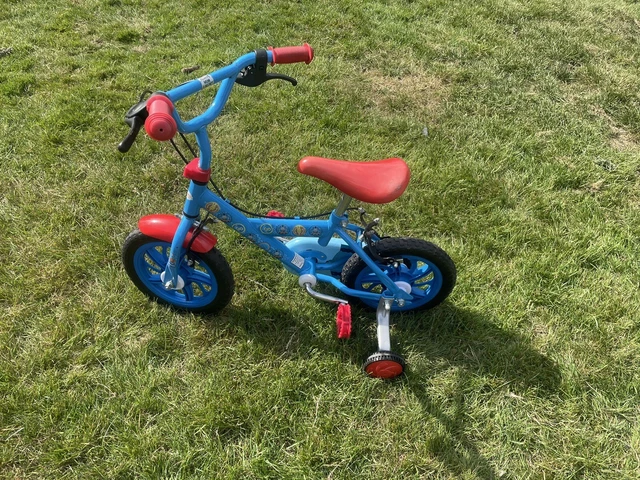 THOMAS THE TANK Engine Toddlers Bike with Stabilisers - Pre Loved £15. ...