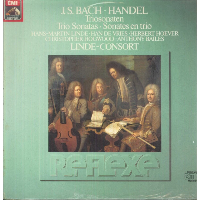 BACH, HANDEL LP Vinilo Sonatas De Trío, Triosonatas, Sonatas En Trío ...