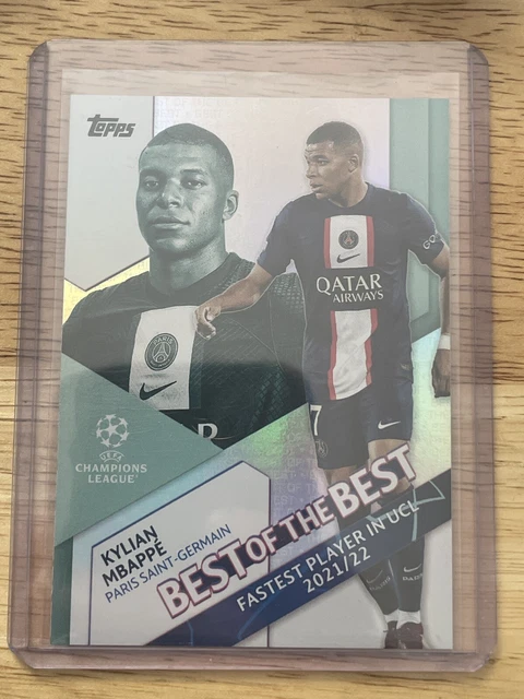 2022-23 TOPPS UEFA Club Competitions Kylian Mbappé Best Of The Best #BB-10 EUR 0,91 - PicClick FR