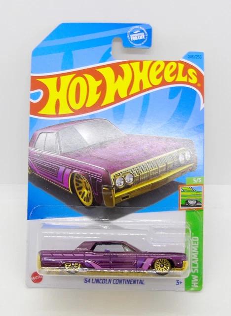 5950 Hot Wheels Carte Us Slammed 2023 246 250 64 Lincoln