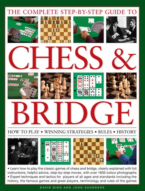 COMPLETE STEP-BY-STEP GUIDE to Chess and Bridge: How to Play, Winning Strategies EUR 28,59 ...