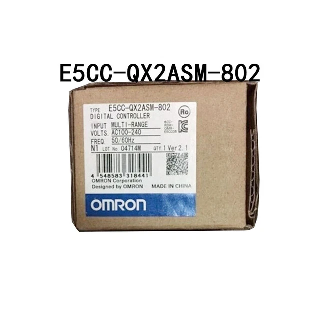 OMRON 1PCS NEW Temperature Controller 100-240VAC E5CC-QX2ASM-802 £107.00 - PicClick UK