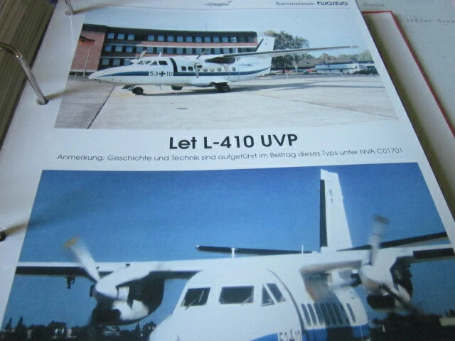 MILITÄRFLUGZEUGE D BUNDESWEHR Let L 410 UVP EUR 5,45 - PicClick DE