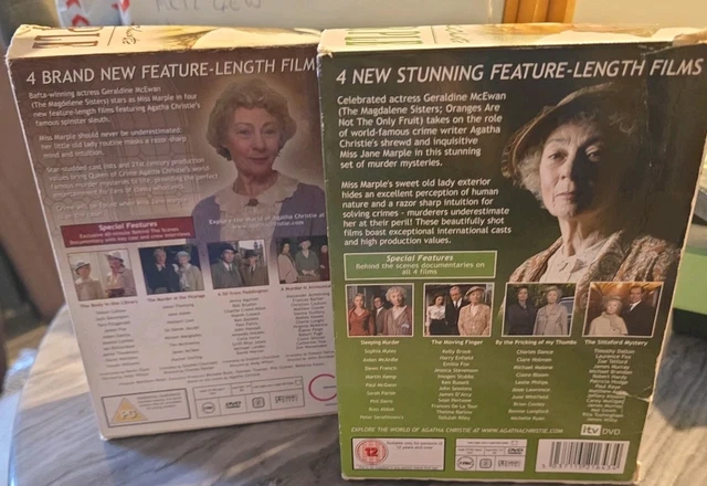 AGATHA CHRISTIE'S MARPLE - Series 1 and 2 dvd box set £9.73 - PicClick UK