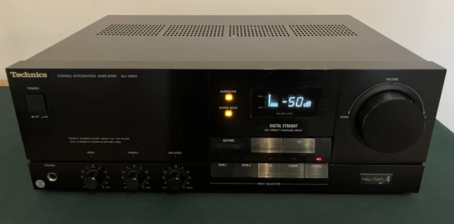 TECHNICS SU-X950 STEREO Integrated Amplifier - HI FI Separate Dating ...