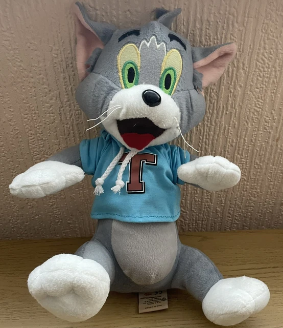 TOM & JERRY Plush TOM Soft Toy Rare Retired Collectable Mouse Warner ...