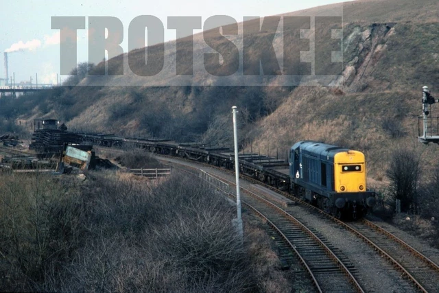 35MM SLIDE BR British Railways Diesel Loco Class 20 20159 Stanton 1982 ...
