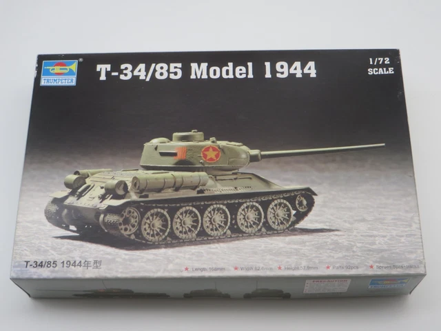 ~*~TRUMPETER - T-34/85 MODEL 1944 1/72~*~ EUR 10,00 - PicClick DE