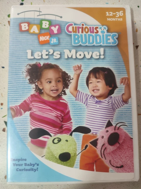 CURIOUS BUDDIES: LET'S Move DVD Nick Jr Bébé Anglais AM EUR 24,14 ...