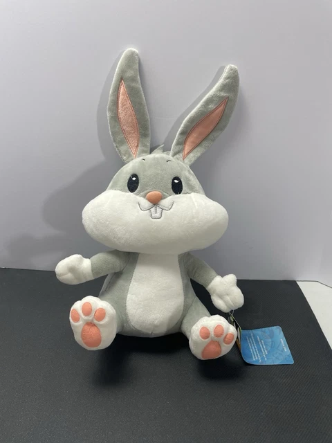 SIX FLAGS BABY Bugs 14” Plush Looney Tunes Stuffed Animal Toy Souvenir ...