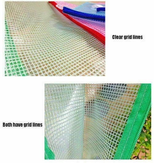 A3 PLASTIC ZIPPY Bags Zip File Storage Document Folder Protective ...