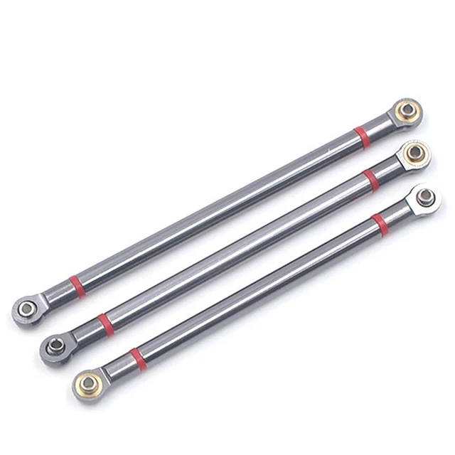 ANODIZED ALUMINUM PULL Rods for For AXIAL SCX10 90059 90046 90047 90060 ...