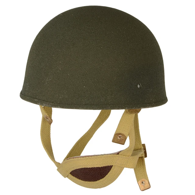 WW2 BRITISH MARK II Paratrooper Helmet - Airborne Reproduction Canvas ...
