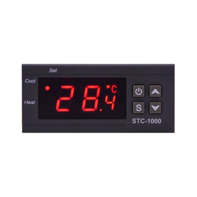 THERMOSTAT NUMÉRIQUE LED STC 1000 pour Incubateur, Régulateur de Températur4001 EUR 12,85 ...