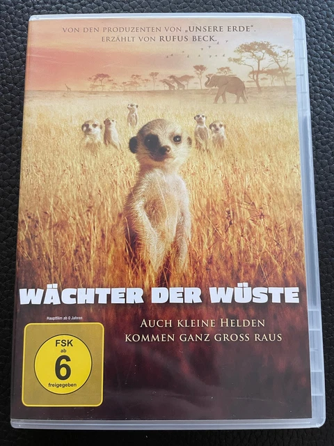 WÄCHTER DER WÜSTE - DVD über Erdmännchen von James Honeyborne EUR 1,00 - PicClick DE
