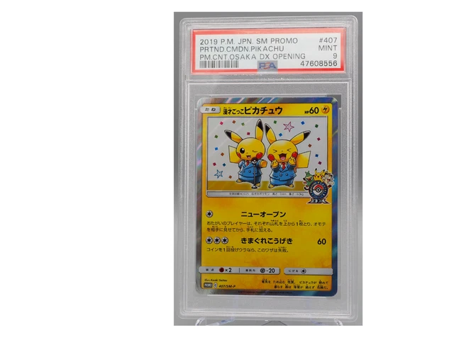 POKEMON CENTER OSAKA PSA 9 Pretend Comedian Pikachu #407 JAP EUR 15,50 ...