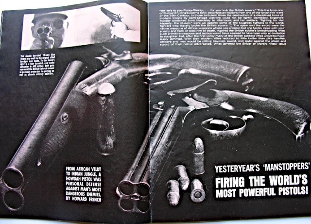 GUNS & AMMO May 1965 Howdah Pistol Winchester Rifles Thell Reed ...