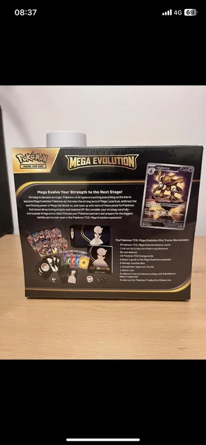 POKEMON TCG MEGA Evolution Mega Gardevoir ETB Elite Trainer Box - New ...