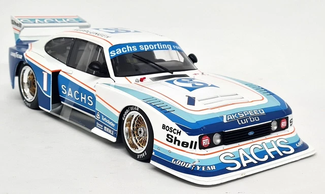 WERK83 1/18 FORD Capri Turbo GR.5 #1 DRM 1979 H. Ertl Sachs Diecast ...