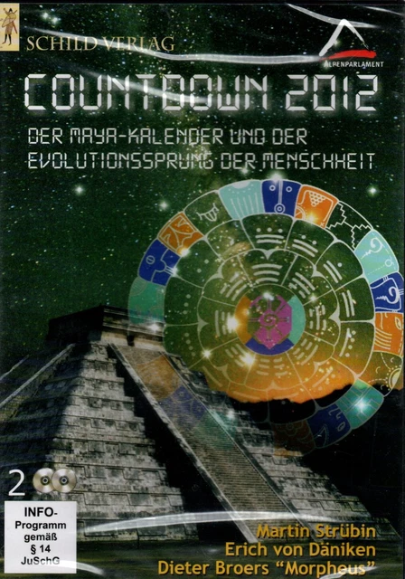 COUNTDOWN 2012 - Martin Strübin , Erich von Däniken , Dieter Broers DVD - NEU EUR 19,90 ...