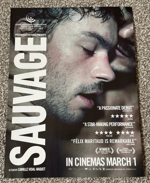 RARE COLLECTABLE 2019 Magazine Advert Picture Sauvage Movie Film Ad Gay ...