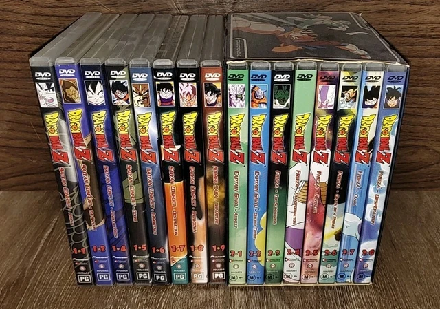 DRAGON BALL Z DVD Pioneer Singles Lot - Saiyan Conflict, Namek Saga, 2. ...