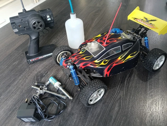 NITROTEK CONDOR FAST NITRO RC 1/10 buggy car 4WD ACME truck HSP Engine ...