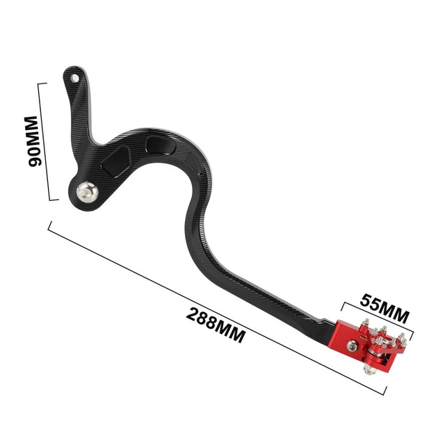LEVIER DE PIED de frein arrière pliable compatible CRF125F en alliage d ...
