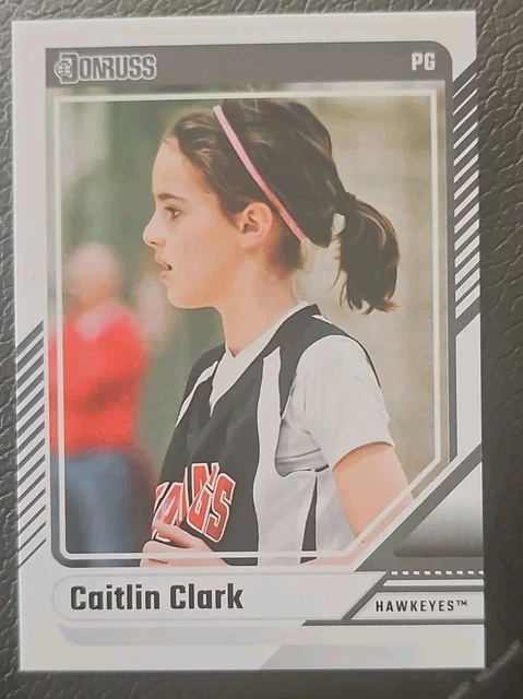 CAITLIN CLARK 2024 Panini Caitlin Clark Collection #17 Donruss Iowa PWE ...