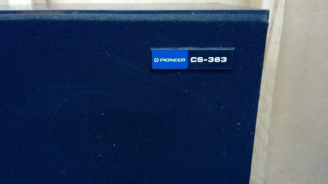 PIONEER CS-363 SPEAKERS- CS H58 £17.99 - PicClick UK