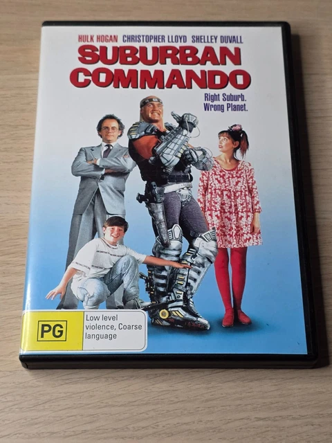 SUBURBAN COMMANDO DVD Region 4 PAL 1991 Hulk Hogan Christopher Lloyd £7.31 - PicClick UK
