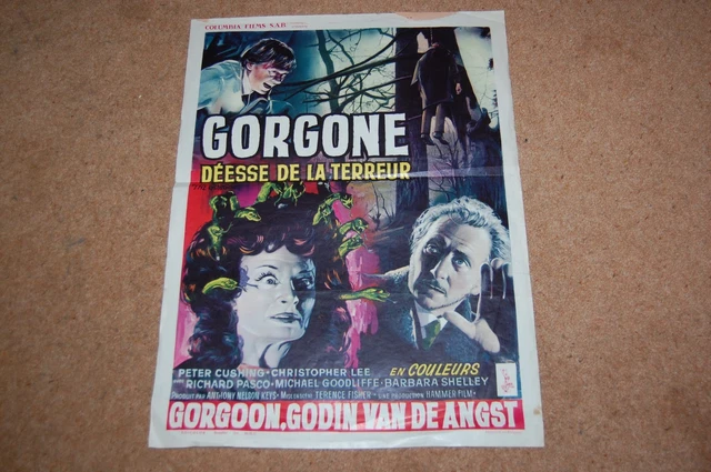 THE GORGON (1964) - Rare Original Poster - Hammer Horror - Lee ...