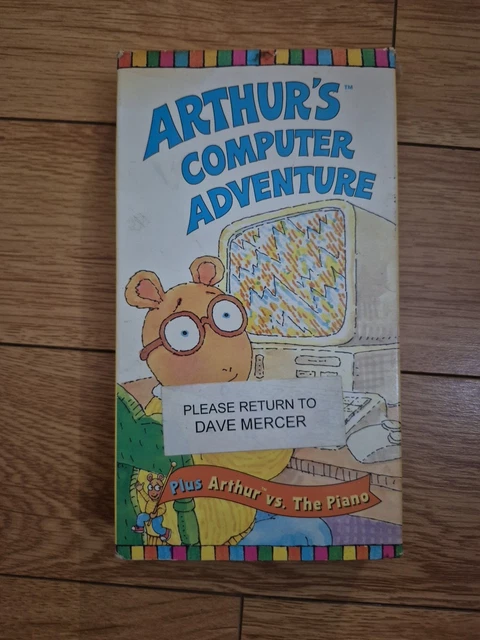 ARTHUR ARTHURS COMPUTER Adventure VHS $9.00 - PicClick CA