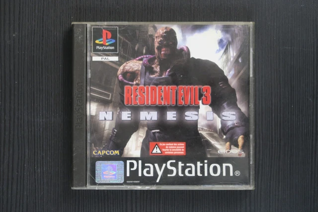 RESIDENT EVIL 3 Nemesis PS1 Complet PAL FR Sony PlayStation 1 EUR 74,99 ...