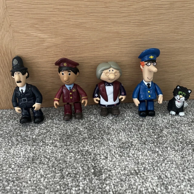 POSTMAN PAT FIGURE Bundle A Jay Bains Train Driver PC Selby Mrs Goggins ...