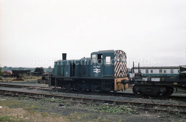 SWINDON WORKS CLASS 03 1985 Lot of 2 Colour Railway Negatives RN261 £2. ...