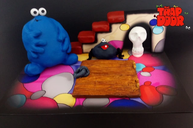 TRAP DOOR - Berk, Boni, Drutt, The Trapdoor set - hand made nostalgic ...