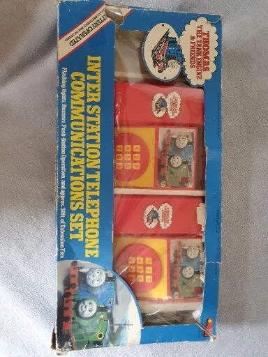 RARE VINTAGE 80S Thomas The Tank Intercom Telephone Set Working And ...