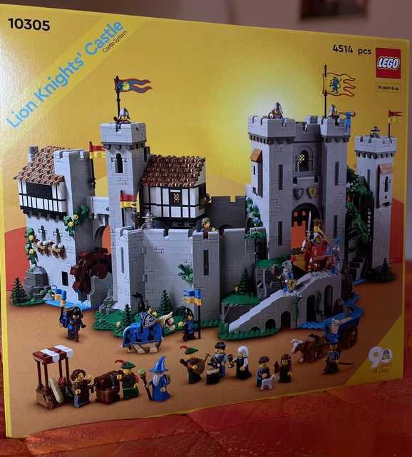 LEGO 10305 CASTELLO Dei Cavalieri Del Leone - Misb Nuovo Perfetto - New ...