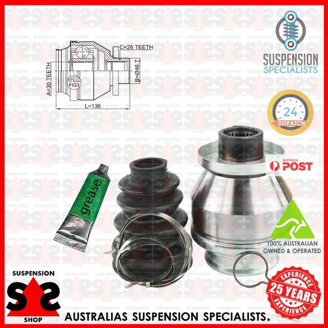 FRONT AXLE JOINT Kit, Drive Shaft Suit VW Transporter 2.0 TDI TRANSPORTER VI EUR 82,22 - PicClick FR