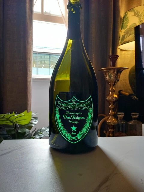 DOM PERIGNON LUMINOUS Magnum (1.5 ltr) , Empty Bottle! LIGHT UP ...