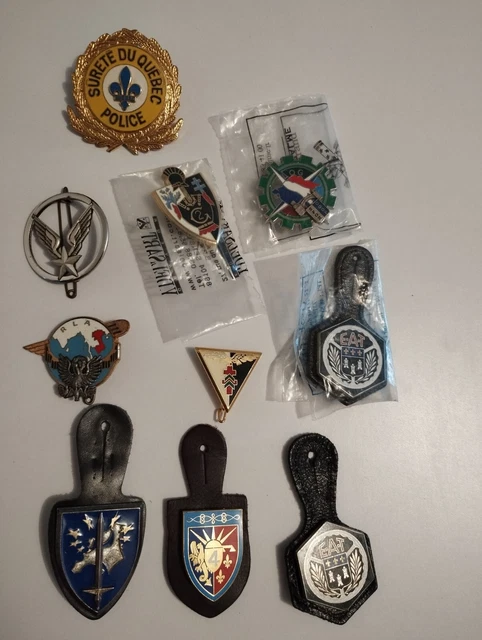 LOT INSIGNES MILITAIRES EUR 22,00 - PicClick FR
