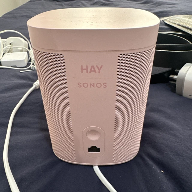 SONOS ONE HAY Limited Edition Pink Smart Speaker S18 Good Condition £ ...