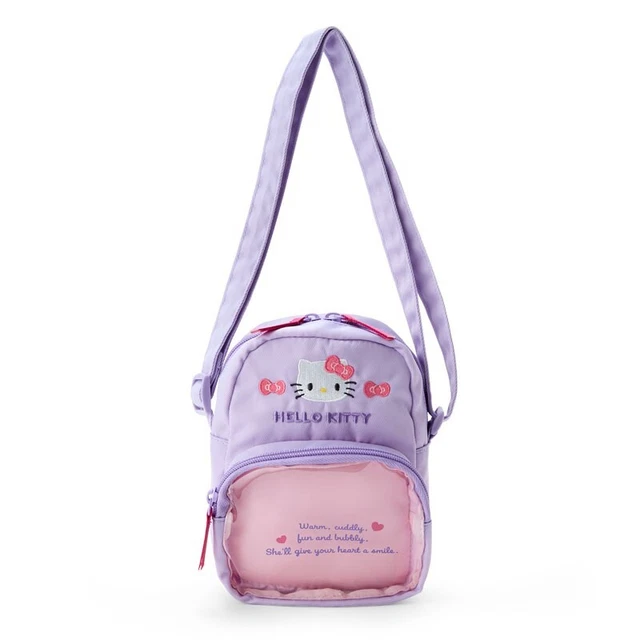 HELLO KITTY KIDS shoulder bag with clear pocket Sanrio Original 2024 ...