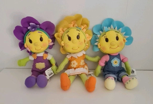 FIFI AND THE Flower Tots Plush Bundle X3 Vintage Toys £31.88 - PicClick UK