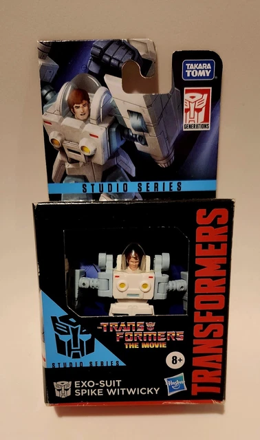 TRANSFORMERS TOYS STUDIO Series Core Class Exo-Suit Spike Witwicky ...