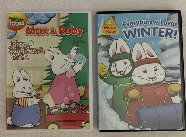 MAX & RUBY: Max's Christmas Wish & Everybunny Loves Winter DVD Lot 2 ...